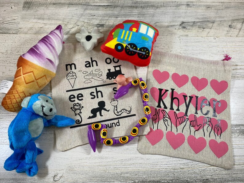 Ling Sounds Speech Therapy Practice Travel Bag/ Speech Delay | Etsy