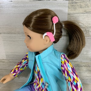 Doll And/or Stuffed Animal 3D Printed Cochlear Implant Toy for Pretend ...