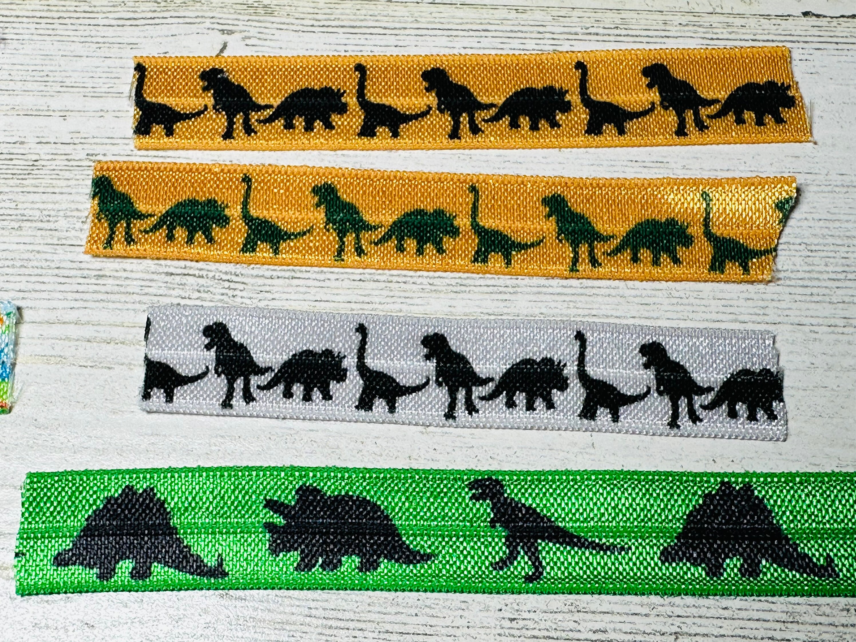 Dinosaur Themed Stretchy Hearing Aid/ci Headbands, Extended Wear ...