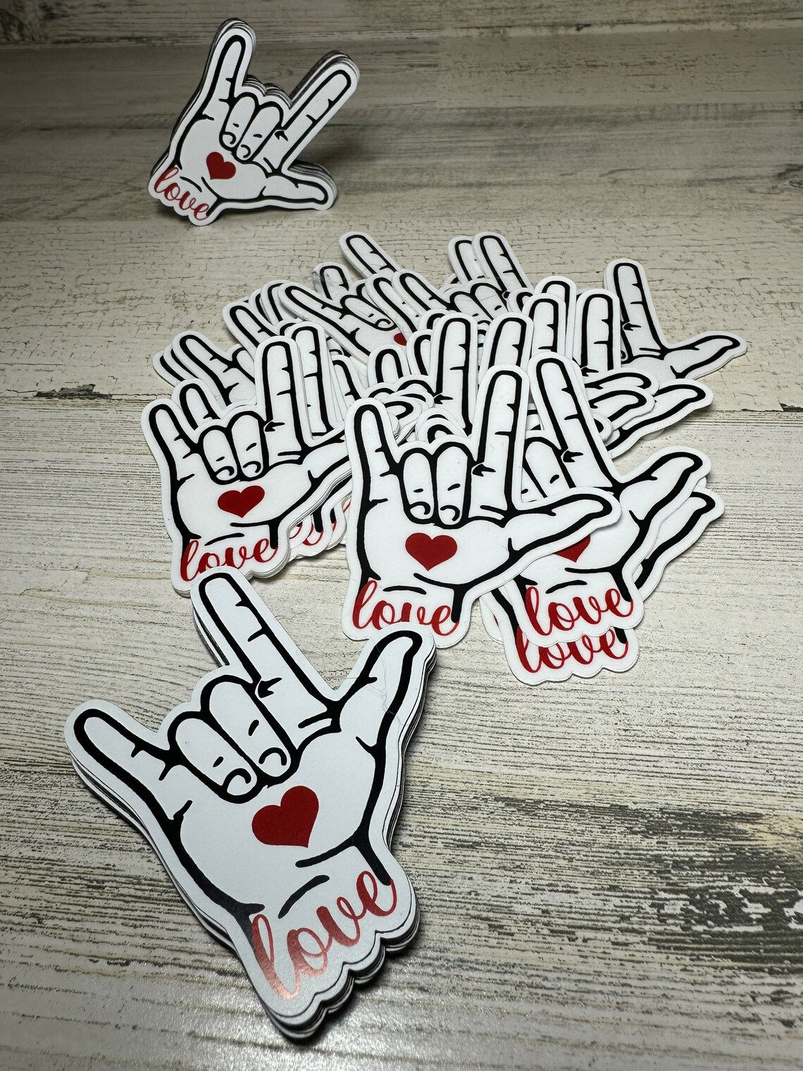 Sign Language I Love You Sticker or Magnet - Etsy