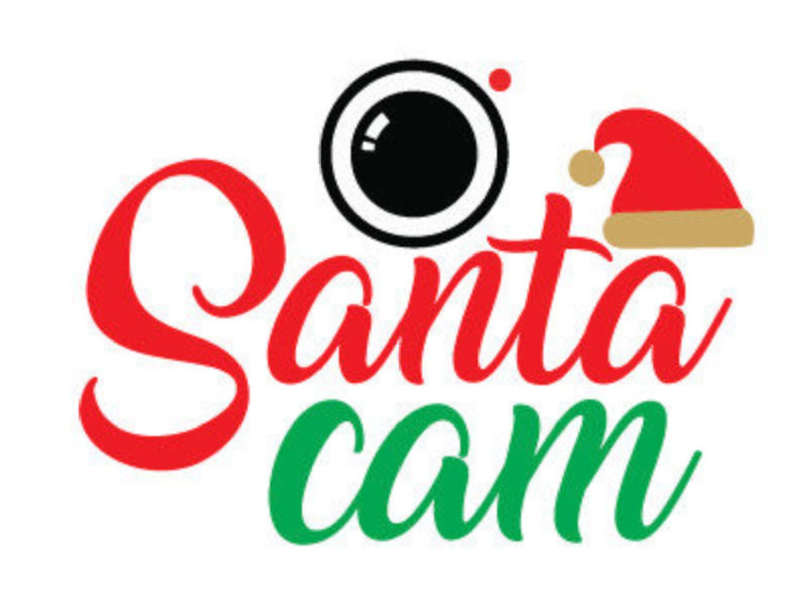 Santa Cam SVG PNG Digital File - Etsy