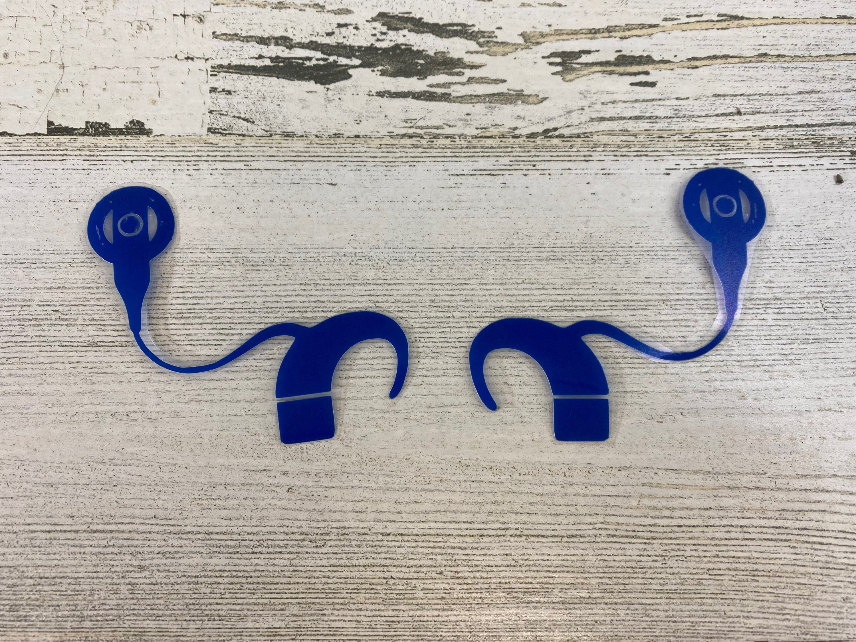 Iron-on Hearing Aids for Stuffed Animals Create Your Own | Etsy