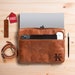 Brown Leather Laptop Bag Laptop Case Leather MacBook Pro Air - Etsy
