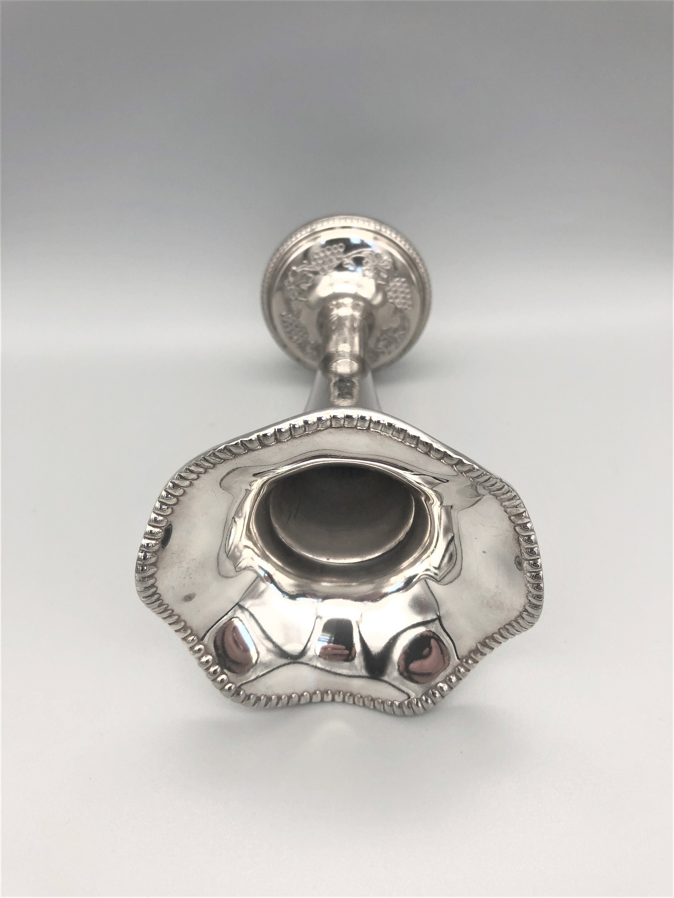 Mid-century Silver Plate Trumpet Vase, Grenadier, Birmingham, C.1950s ...