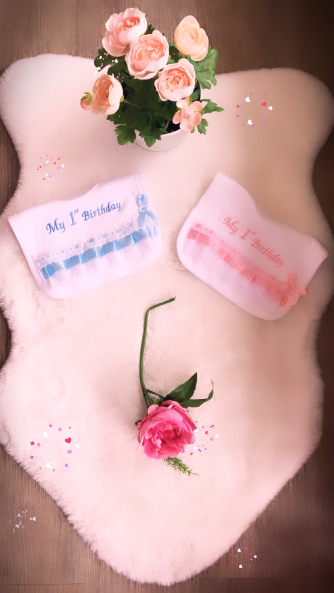 Bibs / Baby Bibs / Frilly Bibs / Pretty Bibs / Baby Girl Bibs / Baby ...
