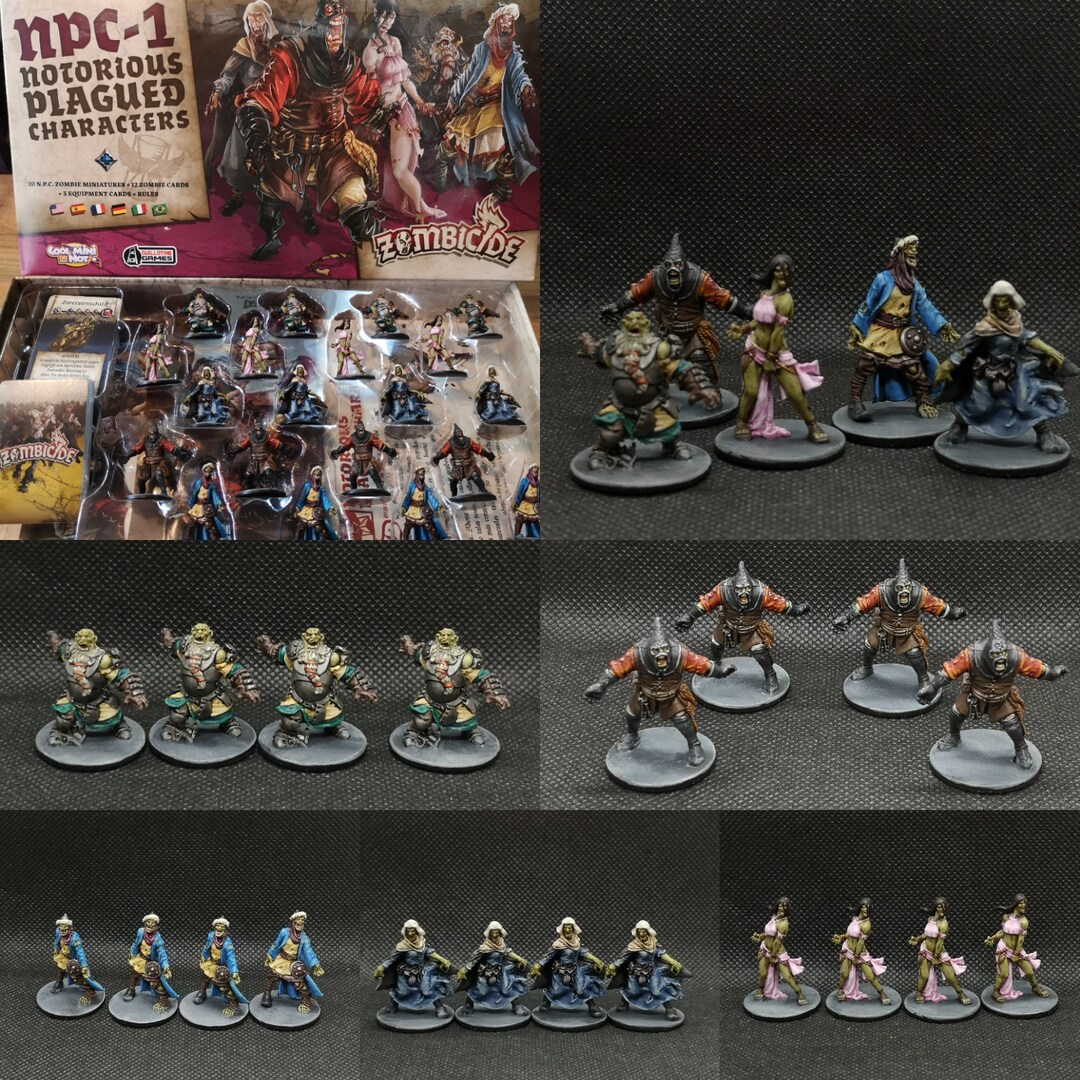 Zombicide Npc Zombie Expansion - Etsy