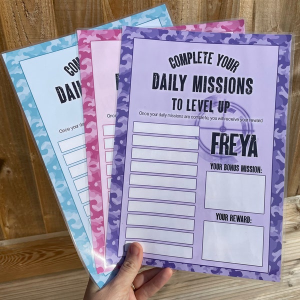 Adult Reward Chart - Etsy UK