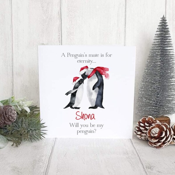 Penguin Proposal - Etsy