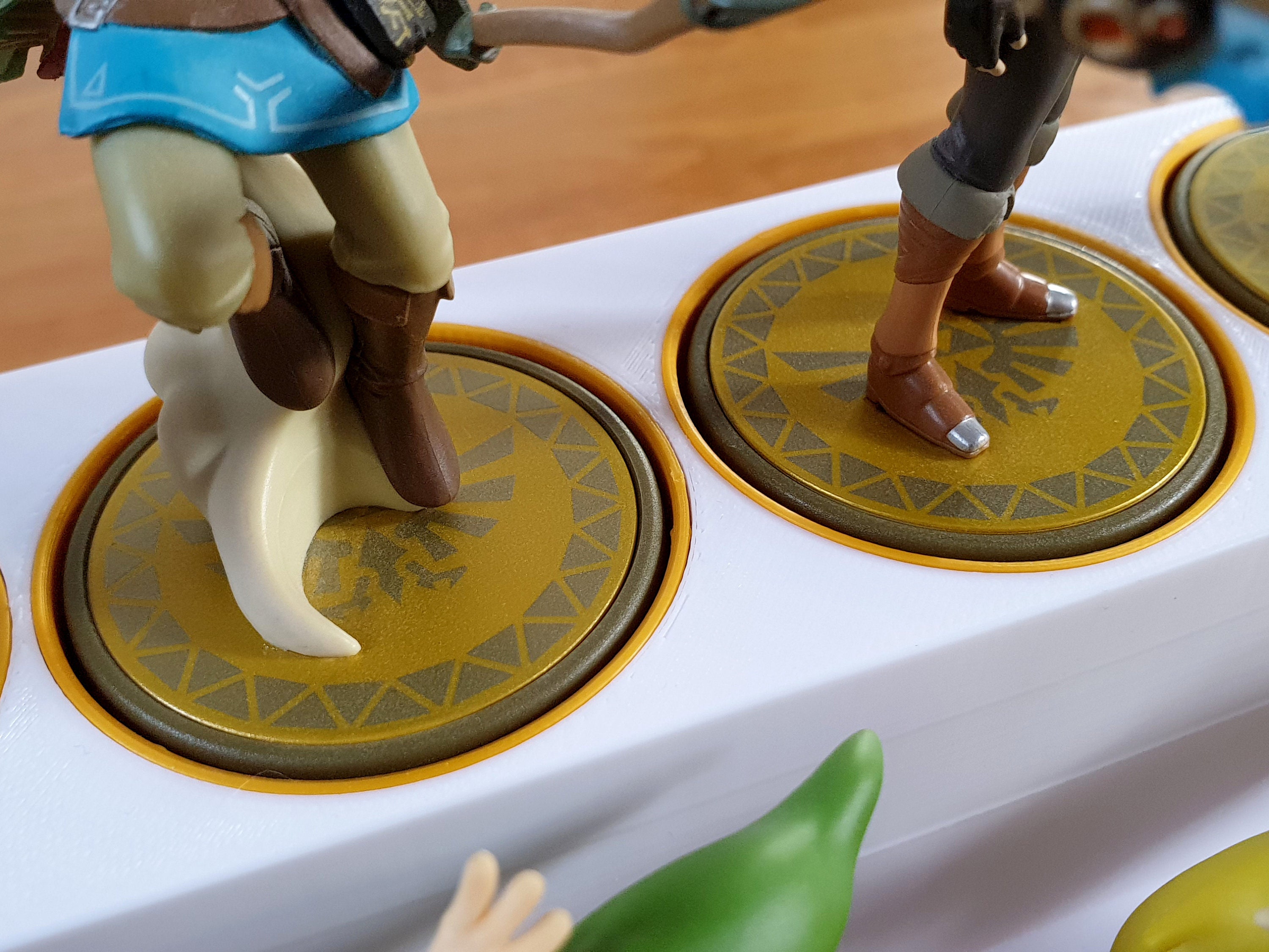 3D Printed Modular Minifigure Display Stand With Colored Rings - Etsy