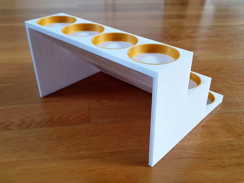 Modular Figure Display Stand With Optional Colored Rings (3D Printing ...