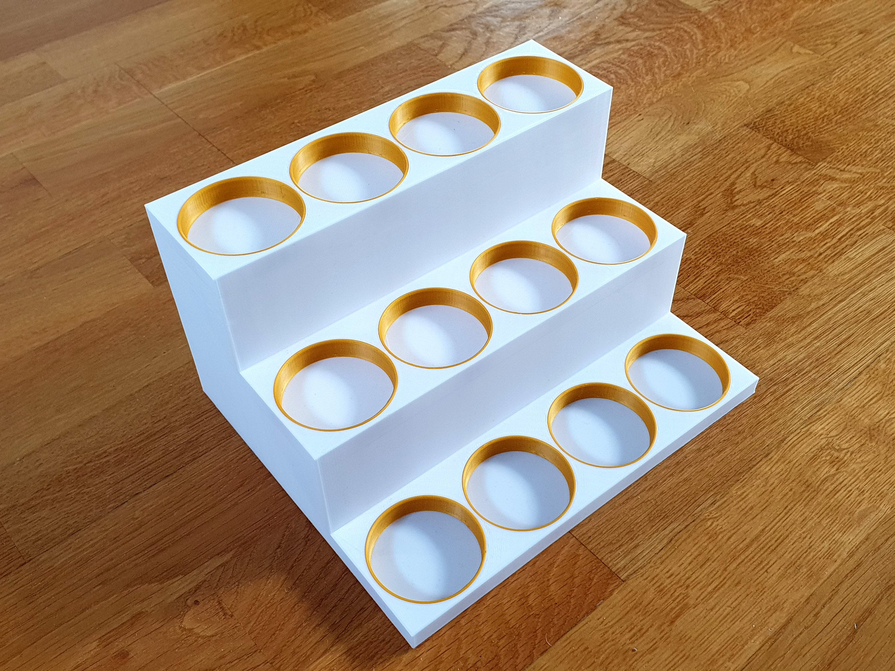 Modular Figure Display Stand With Optional Colored Rings (3D Printing ...