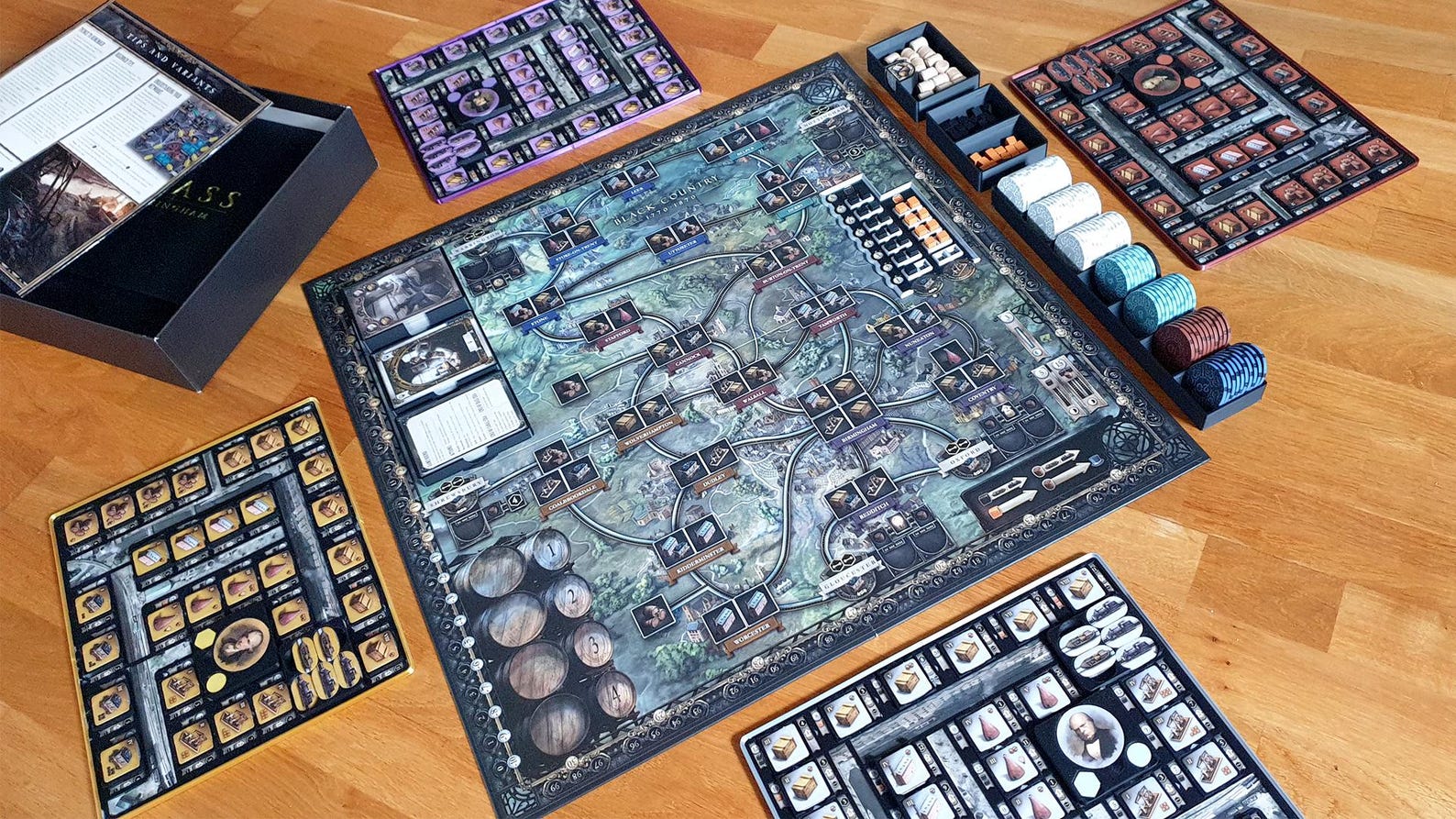 Brass Birmingham Deluxe Board Game Covers & Inlays - Etsy