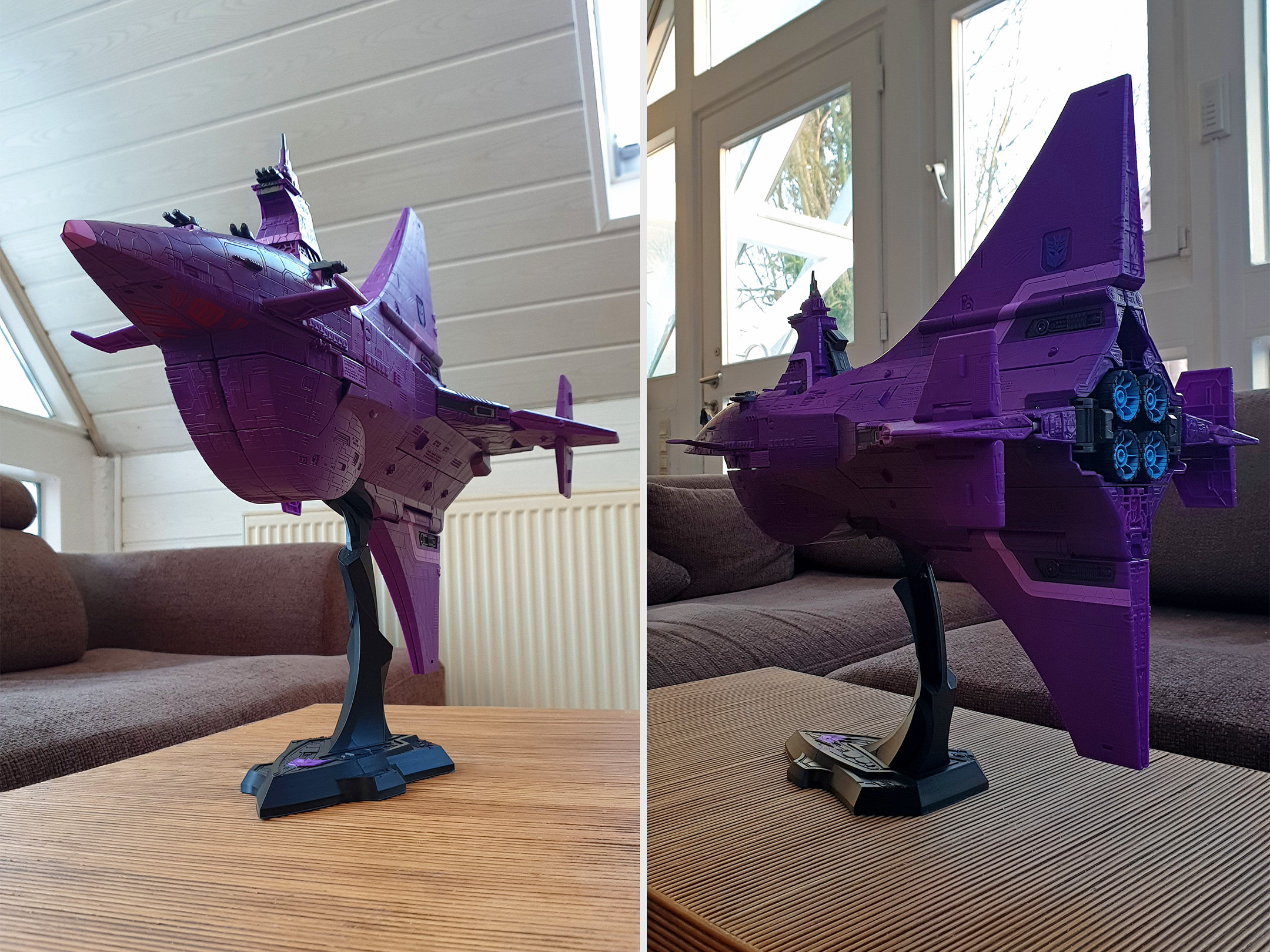 3D Printed Flight Stand for Transformers Titan Class Nemesis - Etsy ...