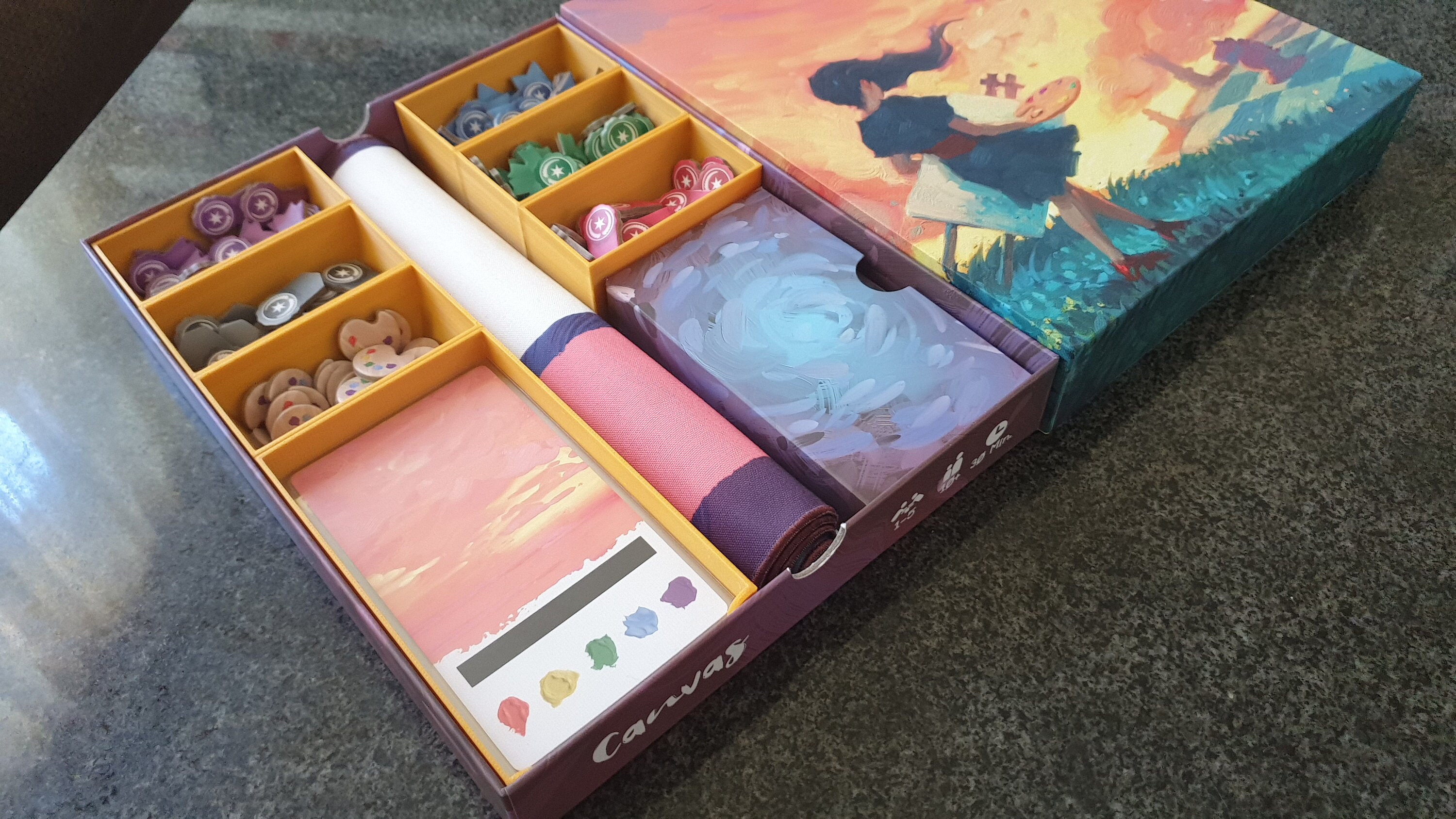 Canvas Board Game Inserts / Inlays 3D Printing Files - Etsy