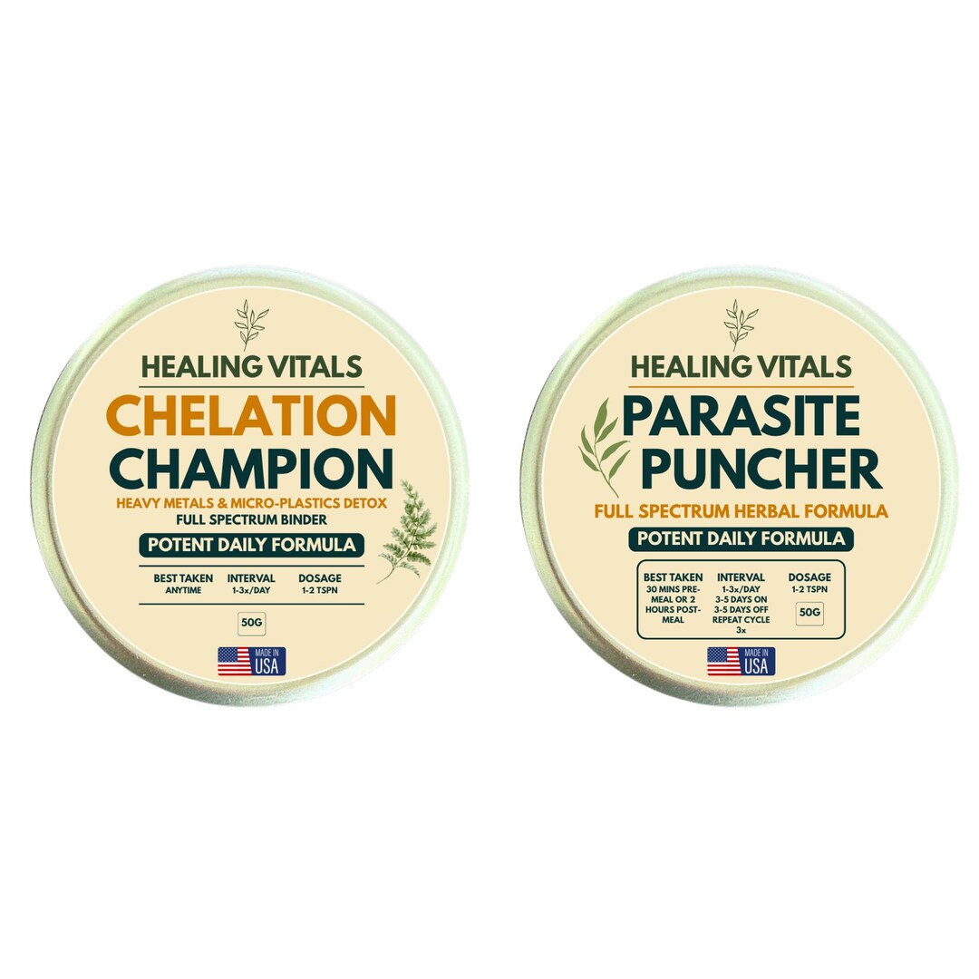 Healing Vitals Herbal Cleanse & Detox Binder – Parasite Puncher ...