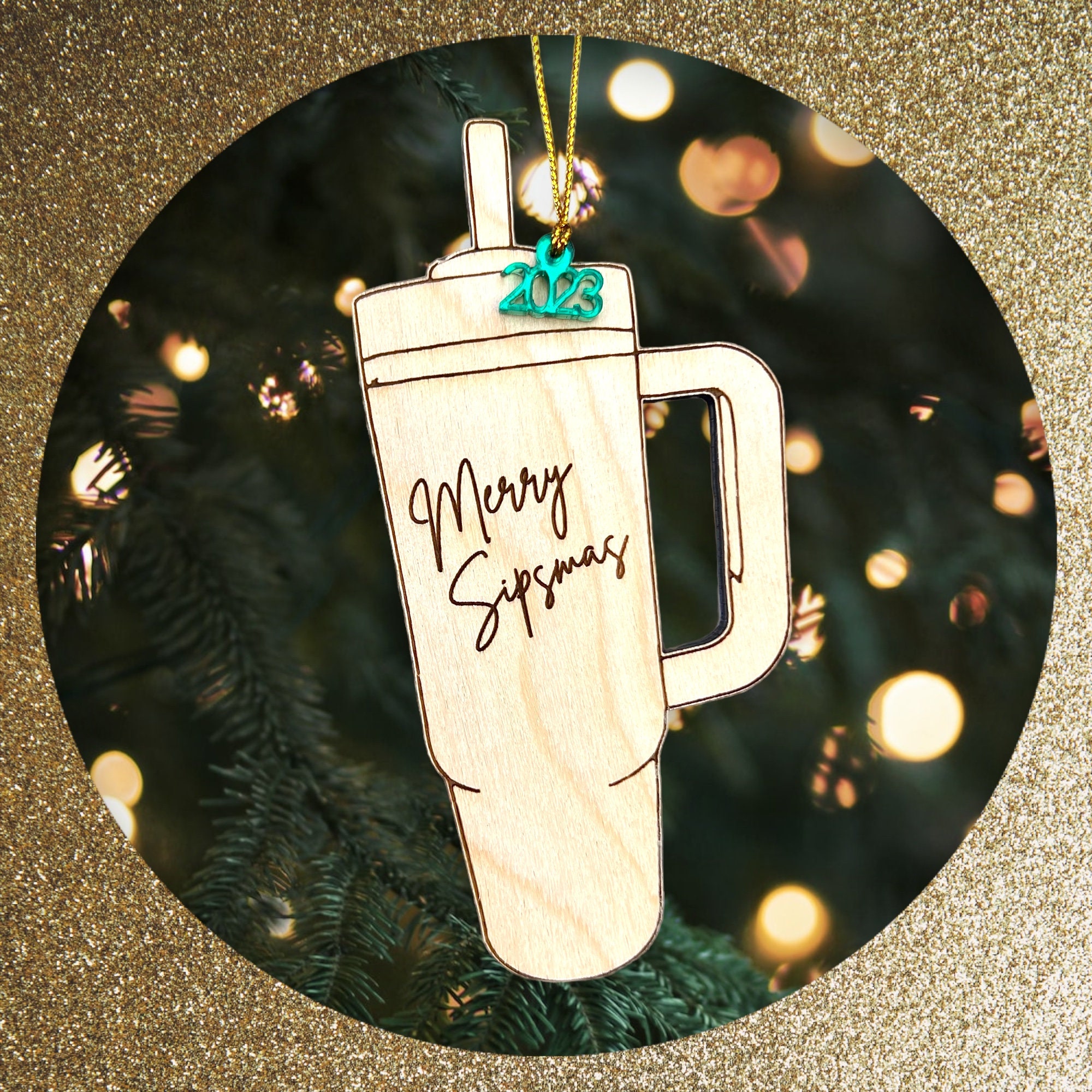 Hand Drawn Stanley Christmas Ornament - Etsy