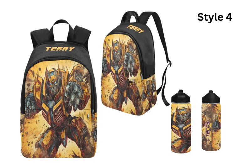 Personalized Transformers Backpack Transformers School Bag - Etsy