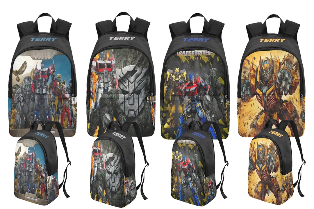 Personalized Transformers Backpack Transformers School Bag - Etsy