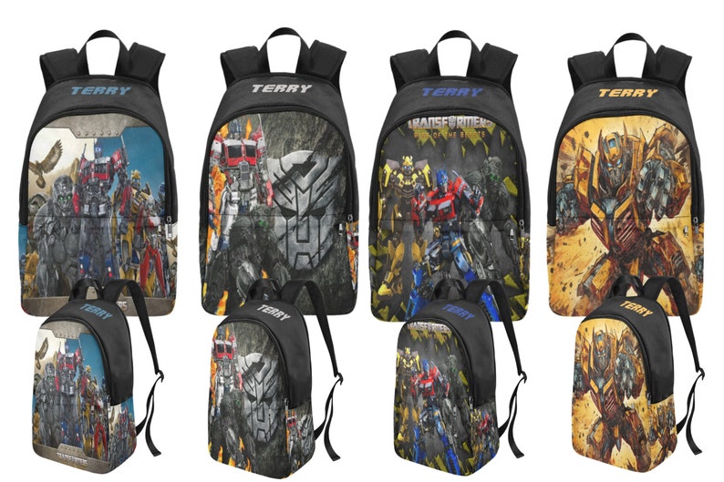 Personalized Transformers Backpack Transformers School Bag - Etsy