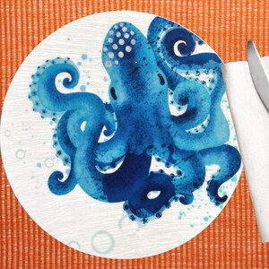 Coastal Table Mats Beach Style Table Mats Fish Place - Etsy