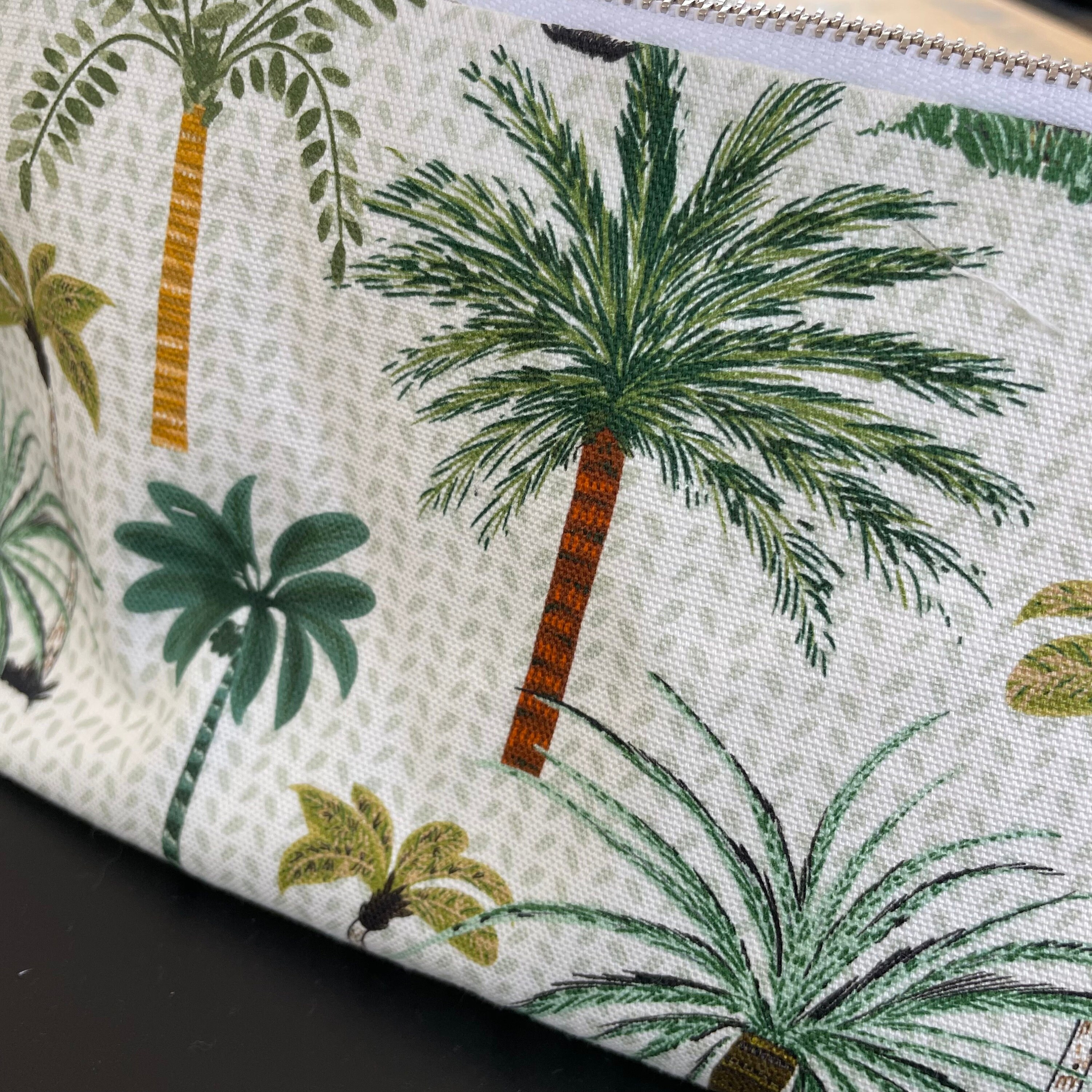 Tropical Toilet Bag, Palm Tree Wash Bag, Palms Toiletries Bag, Tropical ...