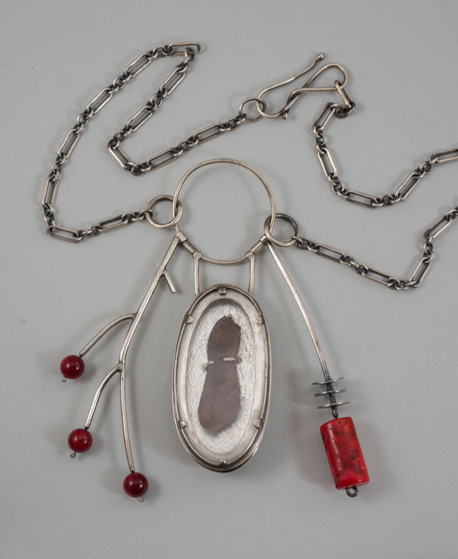 Red Talisman Necklace - Etsy