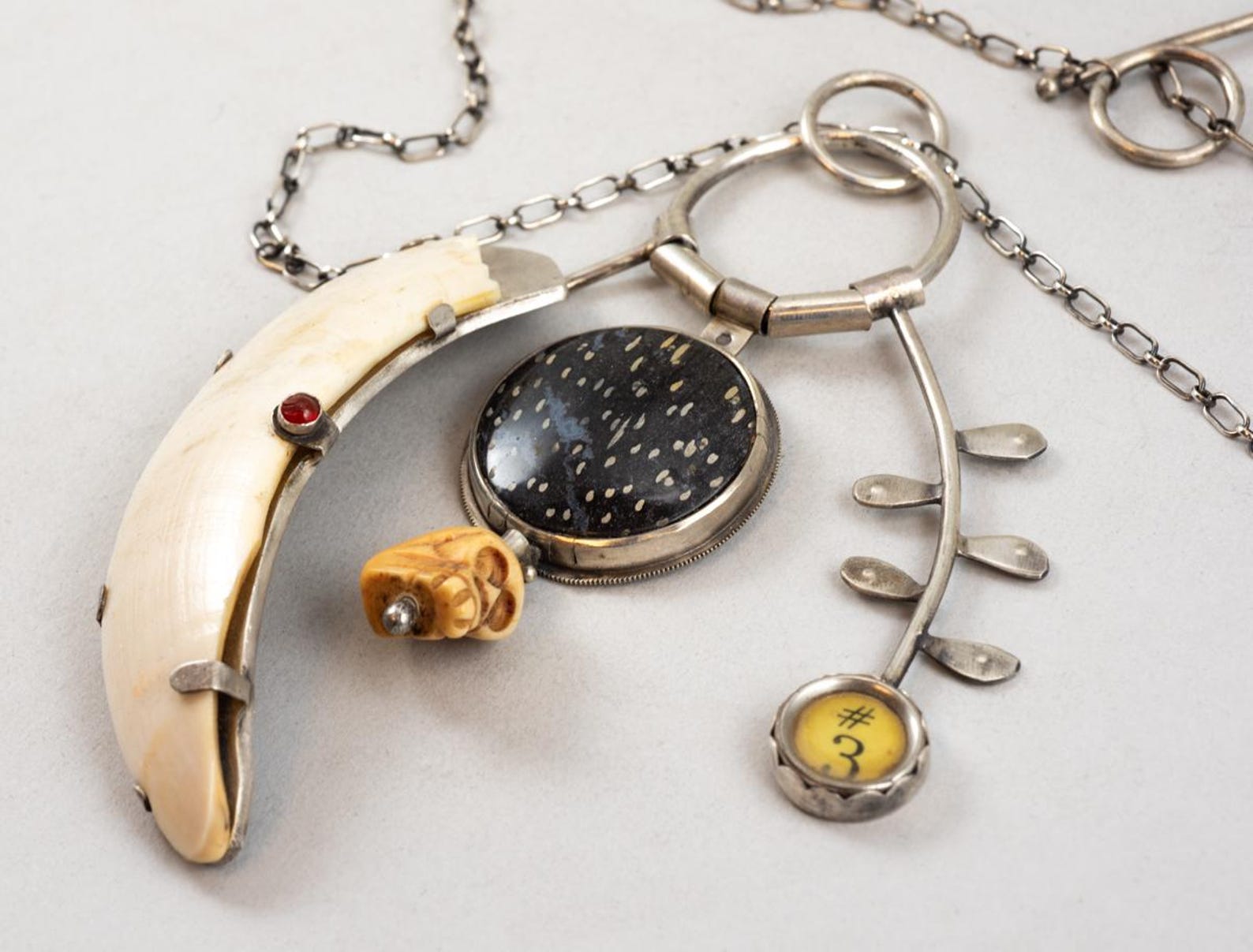 Eclectic Talisman Necklace - Etsy