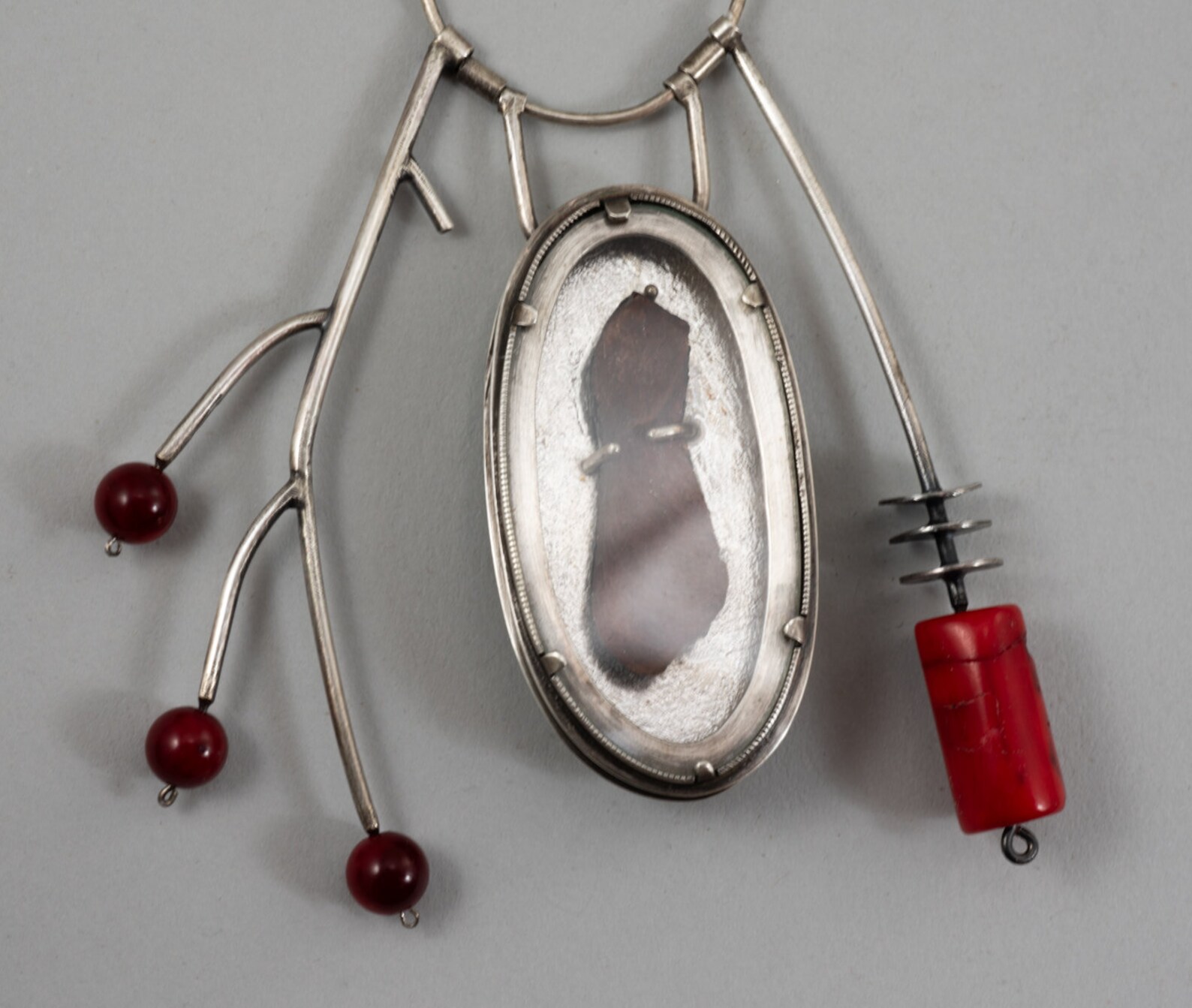 Red Talisman Necklace - Etsy