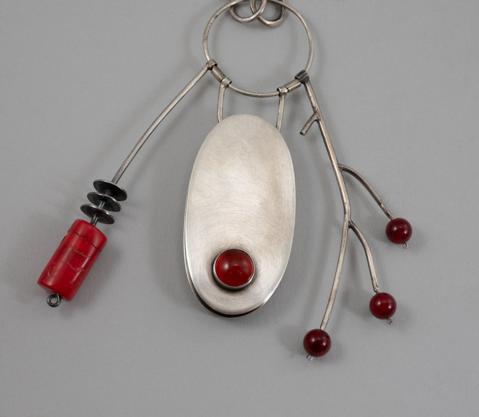 Red Talisman Necklace - Etsy