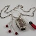 Red Talisman Necklace - Etsy