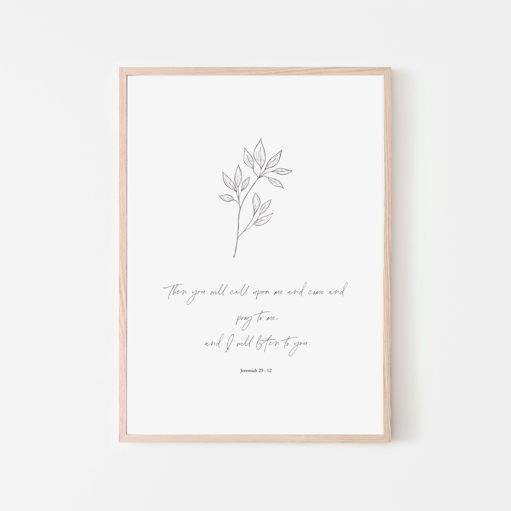 Jeremiah 29 12 Bible Verse