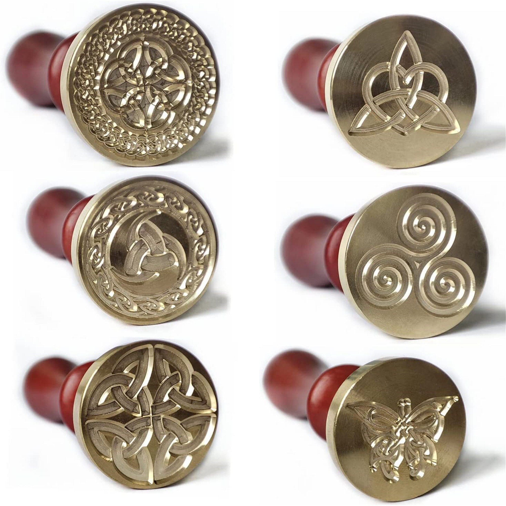 6 Types Celtic Knot Clover Heart,dara Knot,butterfly,celtic Knot Circle ...