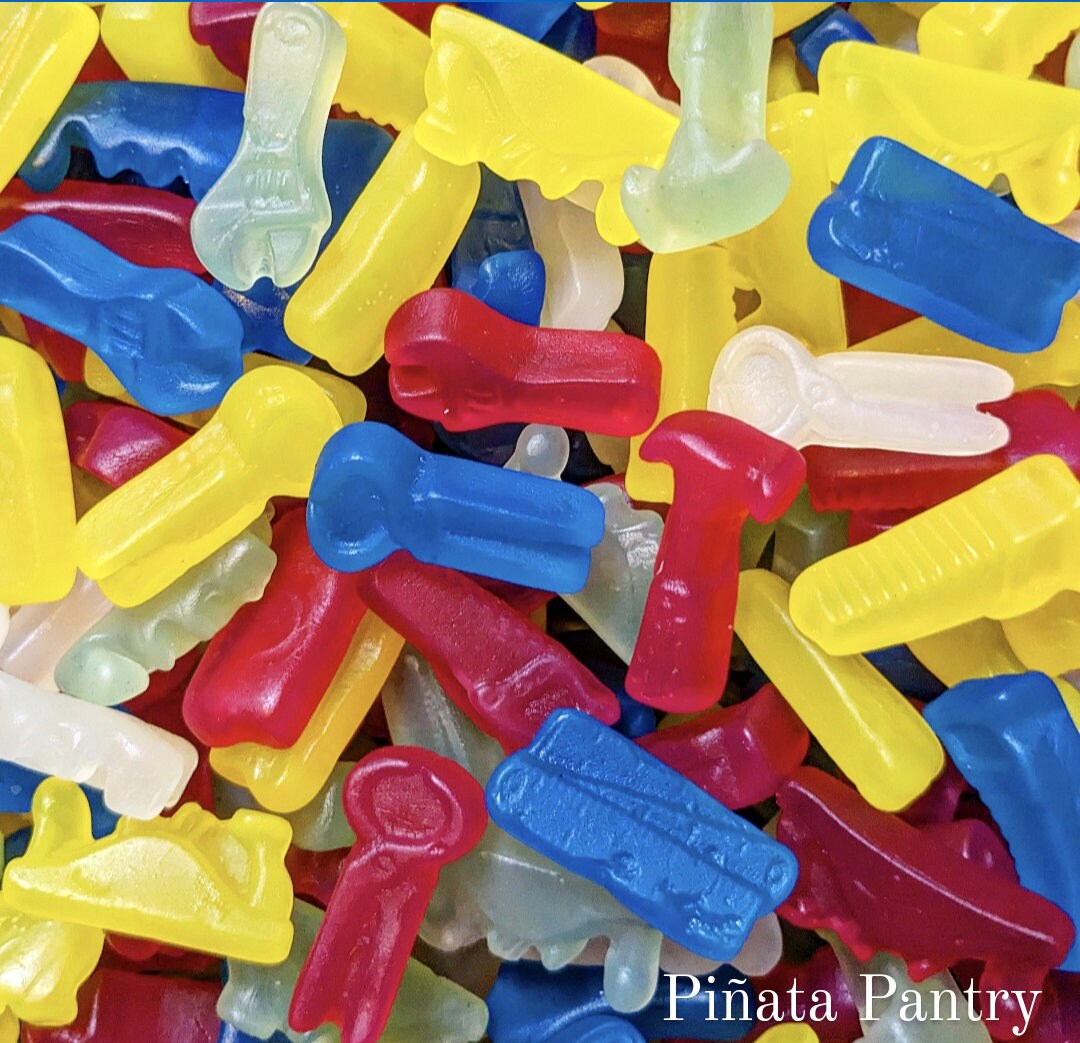 JELLY MINI TOOLS Pick & Mix Candy Sweets Vegan Novelty Builder ...