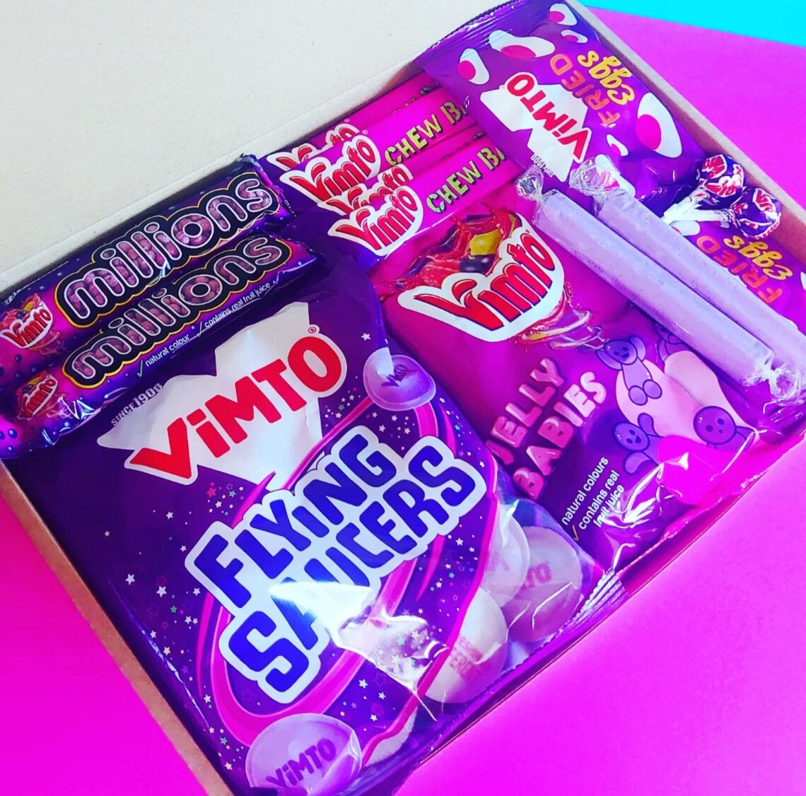 VIMTO LETTERBOXES Sweet Shop Gift Candy Bundle - Etsy