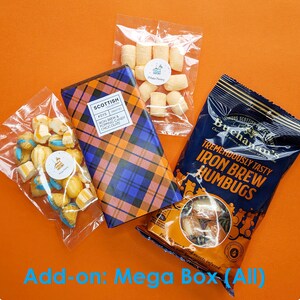 IRON BREW Mega Sweet BOX Sweet Shop Scottish Irn Bru Candy Pick & Mix ...