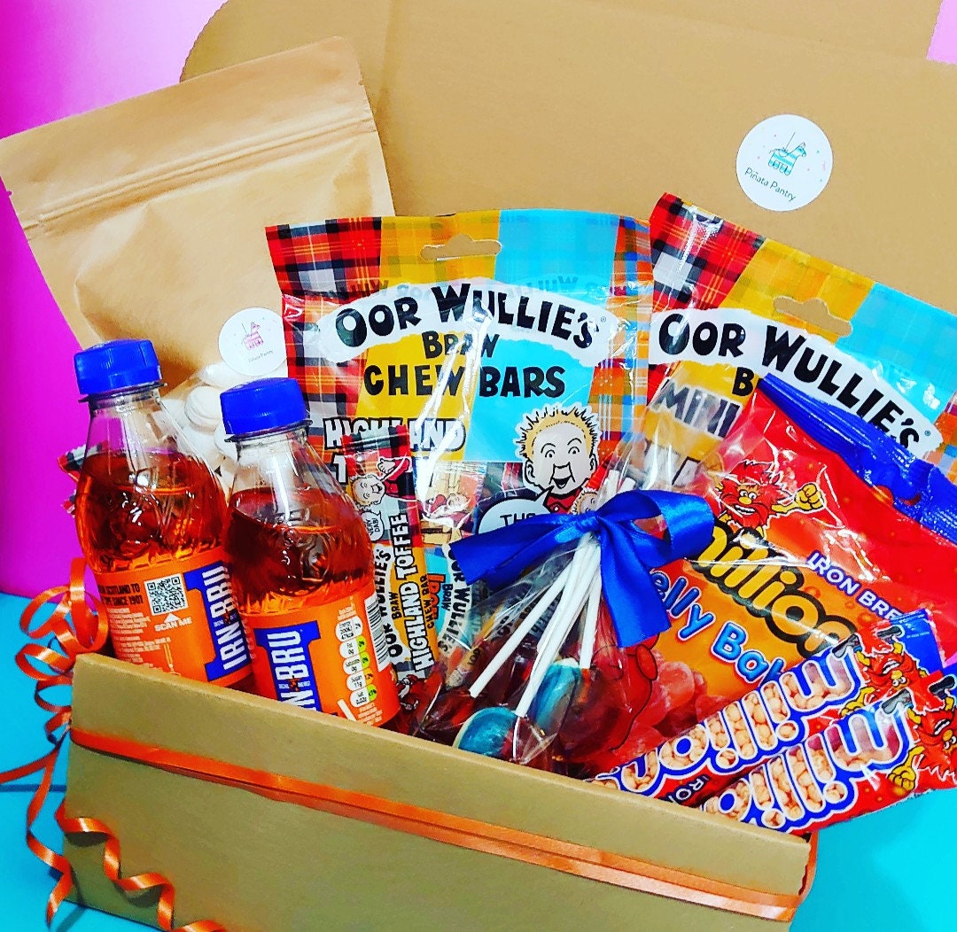 IRON BREW Mega Sweet BOX Sweet Shop Scottish Irn Bru Candy - Etsy UK