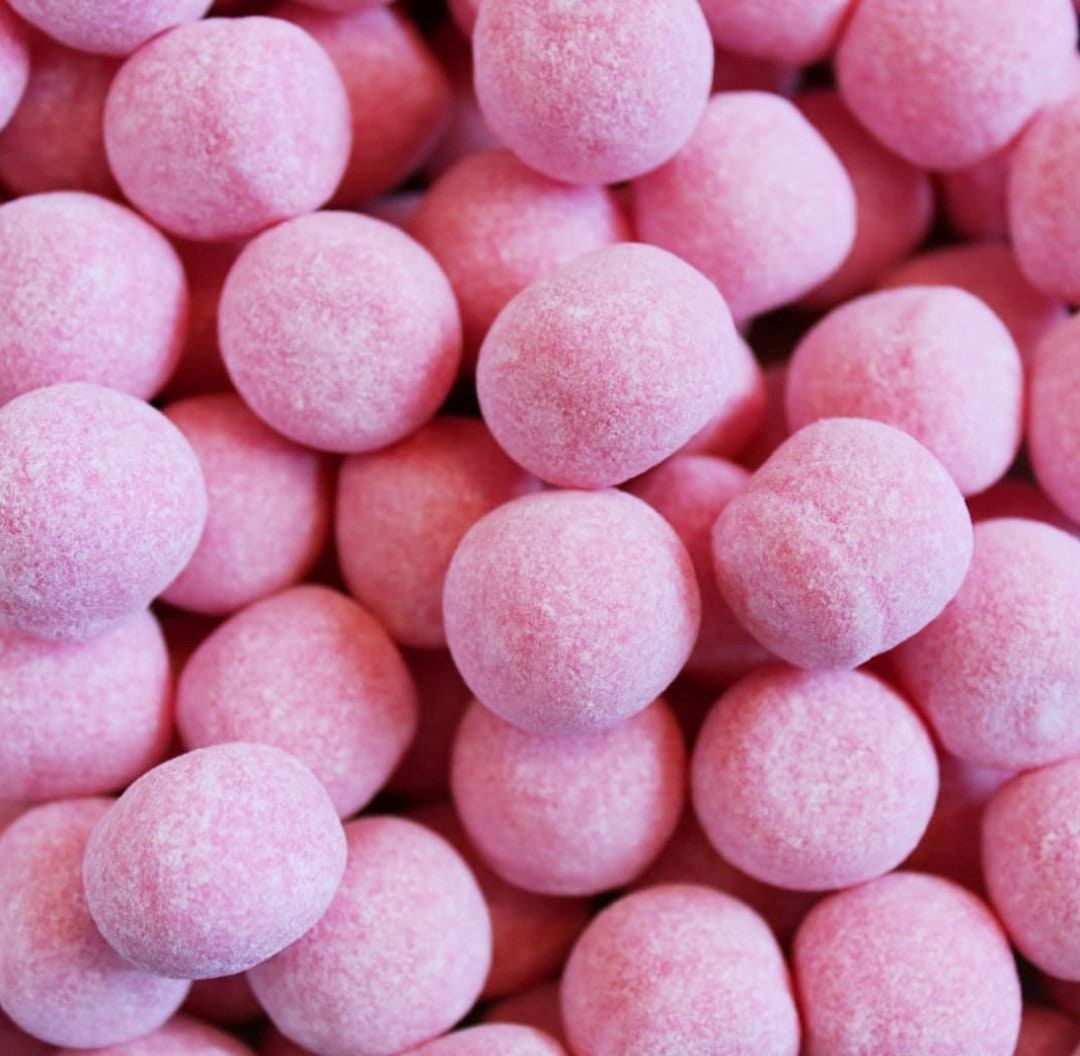 STRAWBERRY BON BONS Vegetarian Pick & Mix Traditional Candy Sweets ...