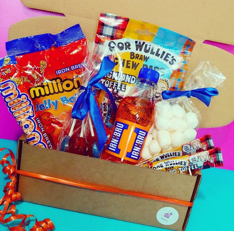IRON BREW Mega Sweet BOX Sweet Shop Scottish Irn Bru Candy - Etsy