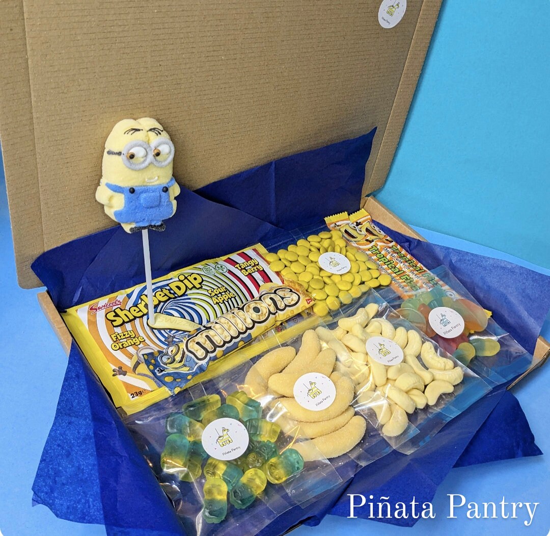 Despicable Me MINIONS LETTERBOXES Sweet Shop Kids Film Yellow Cinema ...