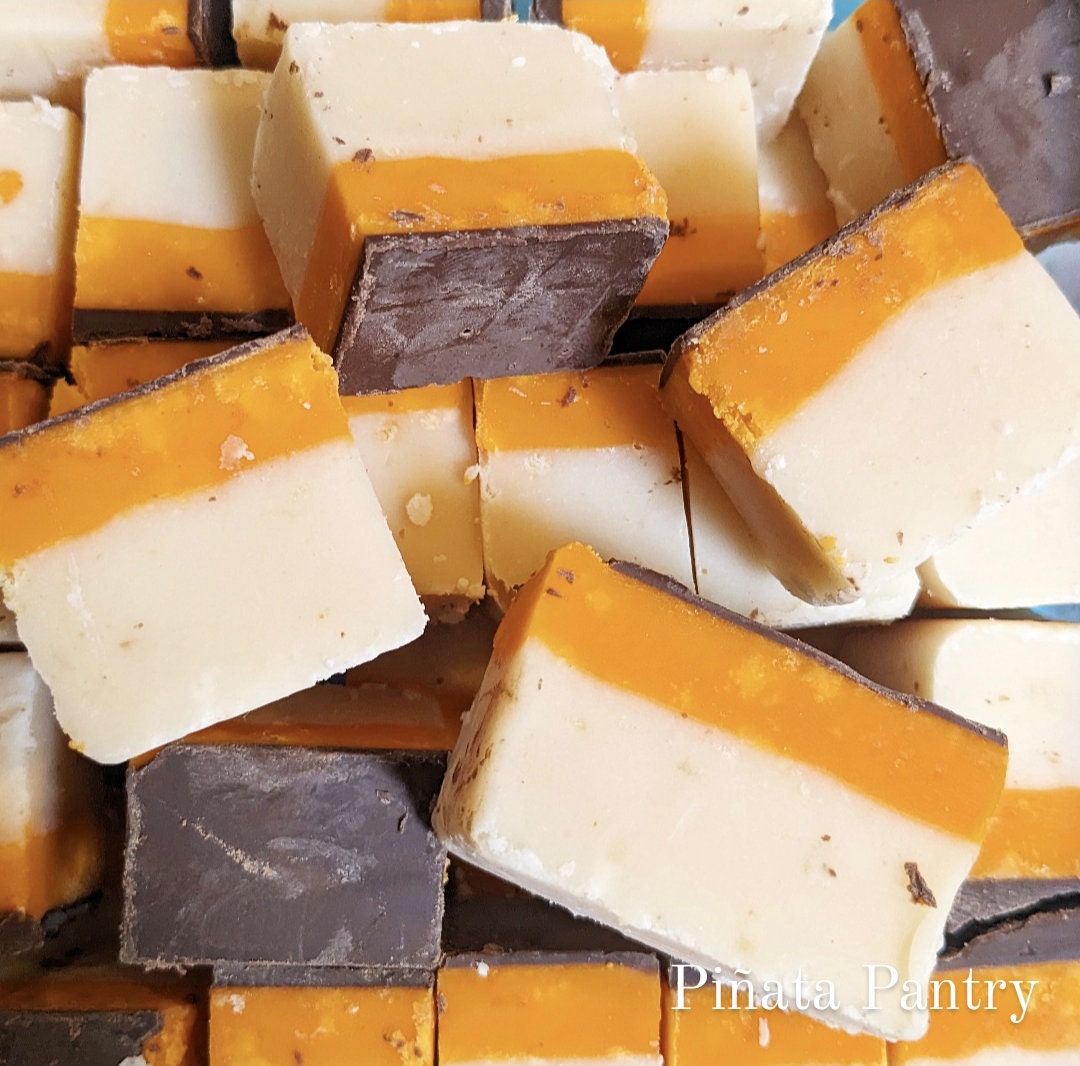 JAFFA CAKE FUDGE by the Fudge Factory Pick & Mix Candy Sweets Chocolate ...