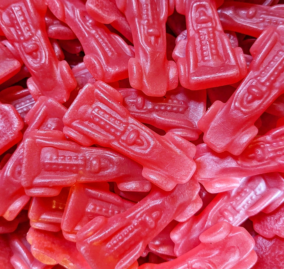 RED RASPBERRY FERRARI F1 Formula One Car Pick & Mix Sweets Racing ...