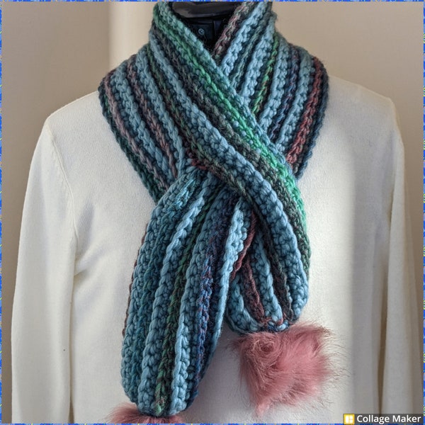 Pull Through Scarf - Etsy UK