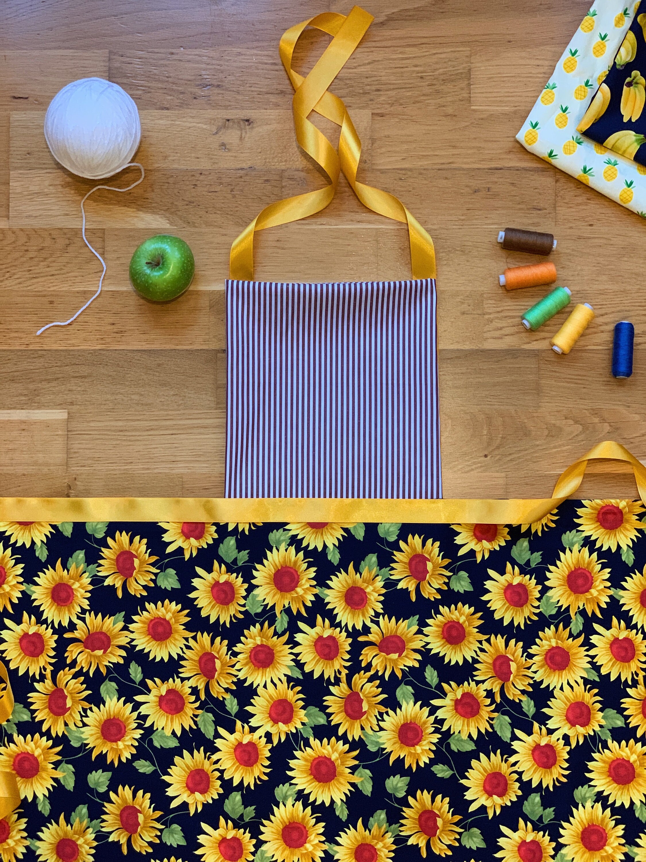 DIY Apron Kit Precut Apron Kit Apron Kit UK DIY Kit Apron Kit Sewing ...