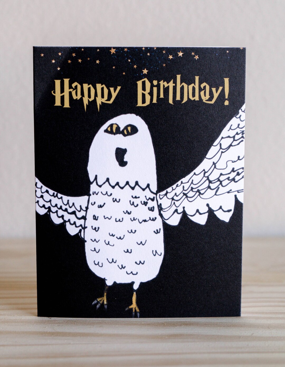 Hedwig Says happy Birthday - Etsy