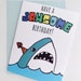 Jawsome Birthday Shark - Etsy