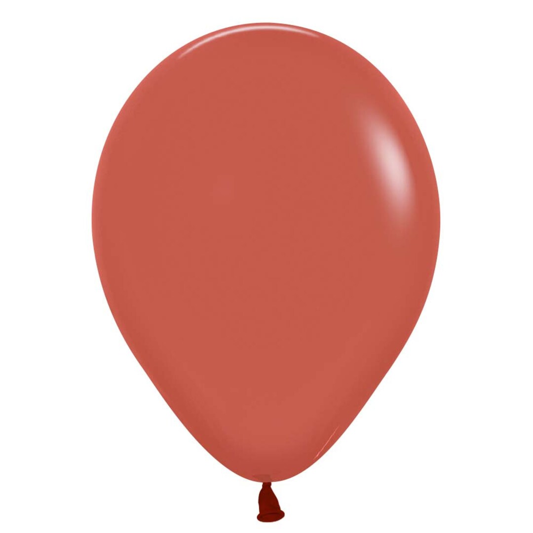 11 Inch Sempertex Deluxe Terracotta Latex Balloons Party Supplies ...