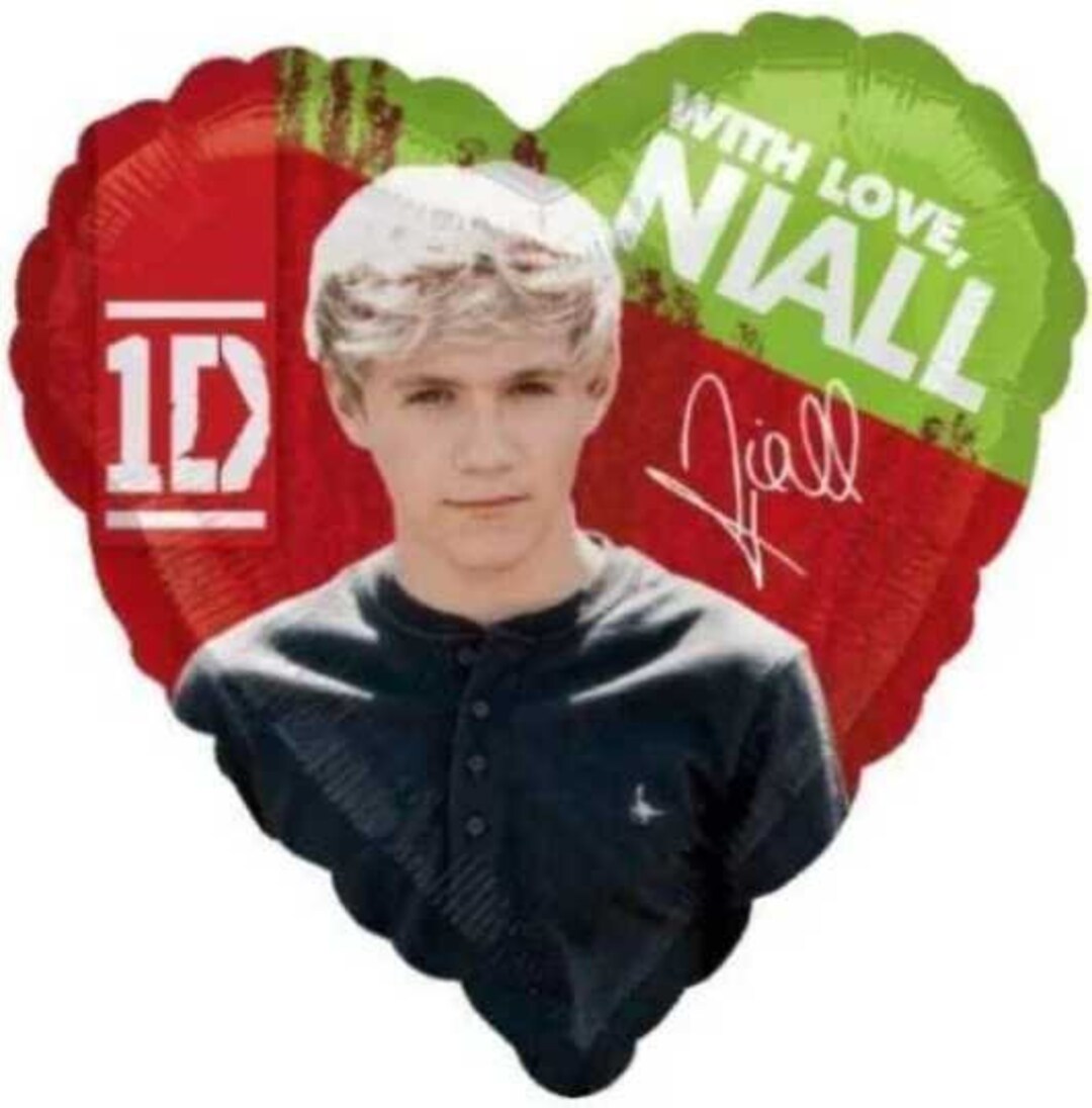 18" NIALL HORAN ONE Direction Balloon - Party Supplies Decorations Foil ...