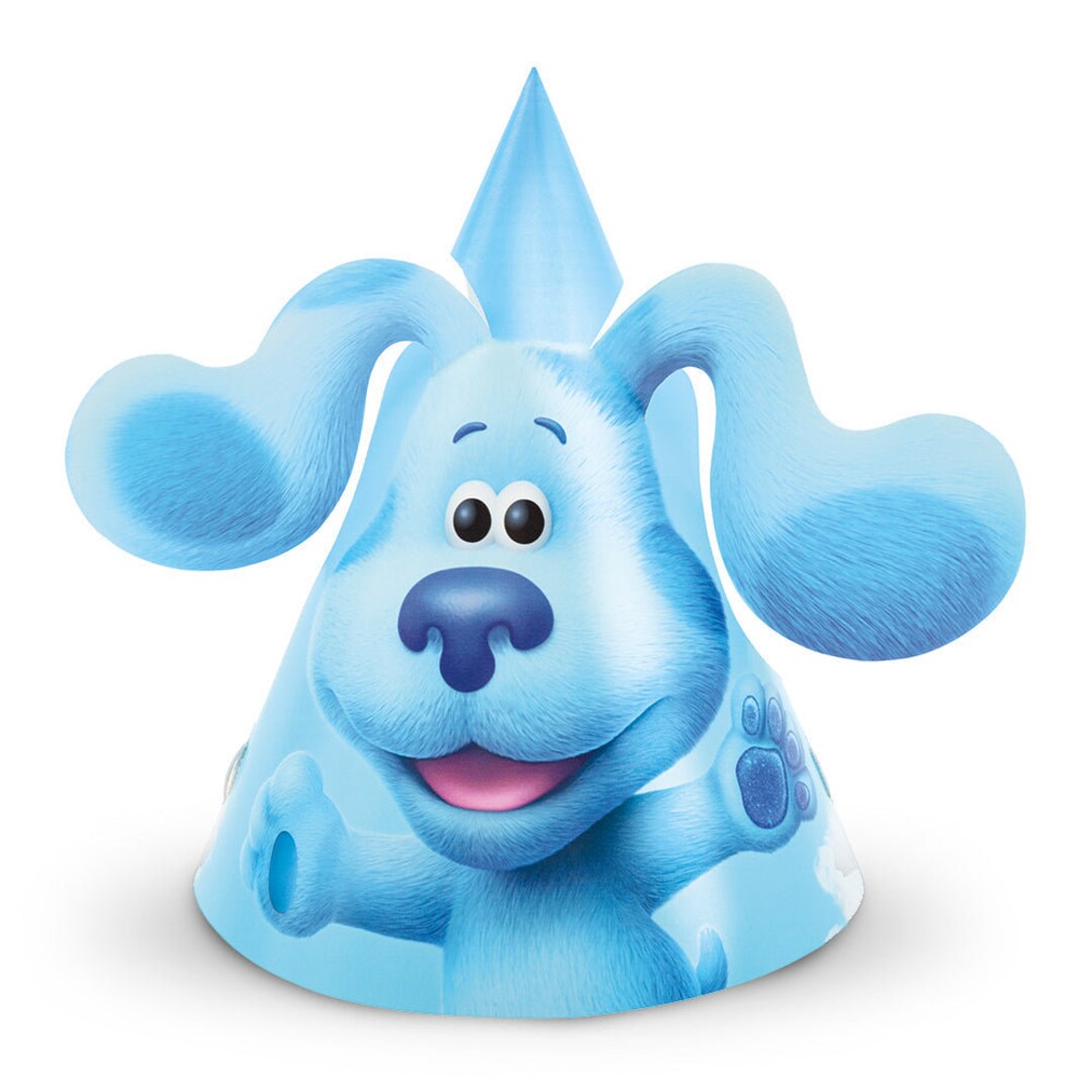 Blue's Clues Party Hat With Pop-out Ears (8 Pk) - Party Supplies ...