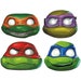 Tmnt Mutant Mayhem Party Masks (8 Pk) - Party Supplies Decorations - Etsy