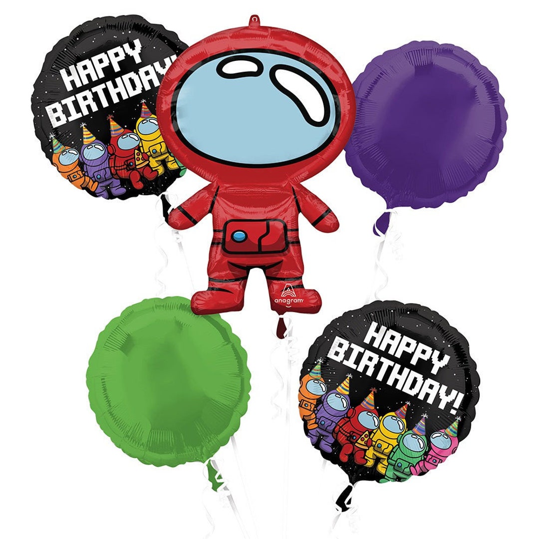 Spies in Space Anagram Balloon Bouquet Kit (5 Piece) - Party Supplies Decorations - Etsy